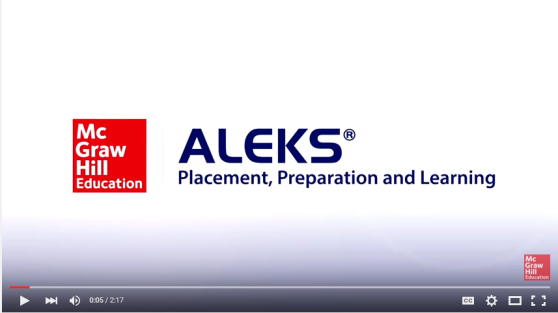 Math Placement - What is ALEKS PPL? Math Placement - What is ALEKS PPL?